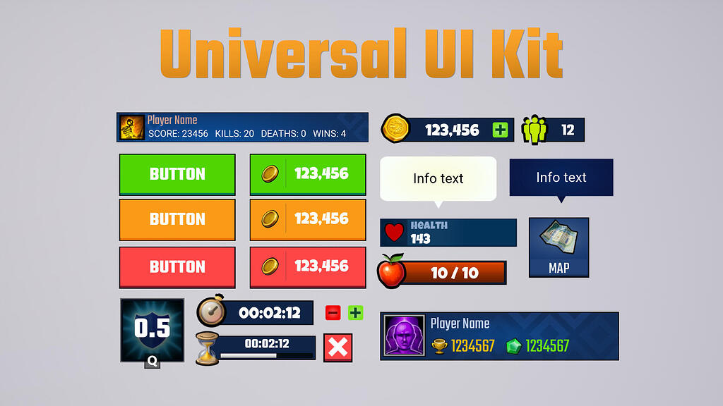 Universal UI Kit - Community Content - Core Creator Forums