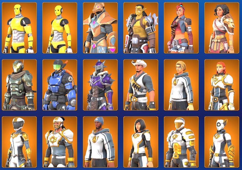 All the Core Characters, Mounts, and Emotes available right now! - Core ...
