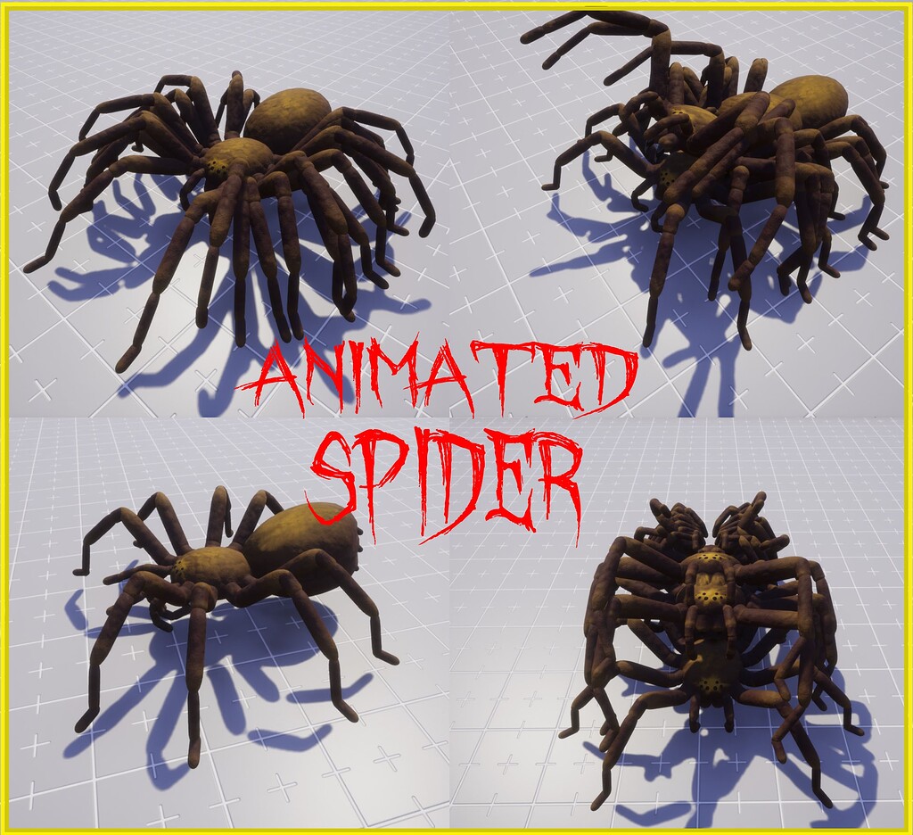 Animated Spider - NPC ready - Community Content - Core Creator Forums